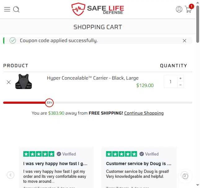 Safe Life Defense Promo Code - $50 Off February 2026