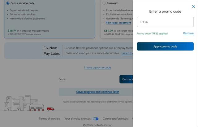 Safelite Discount Codes - $10 Off (8 Verified) Sep 2025