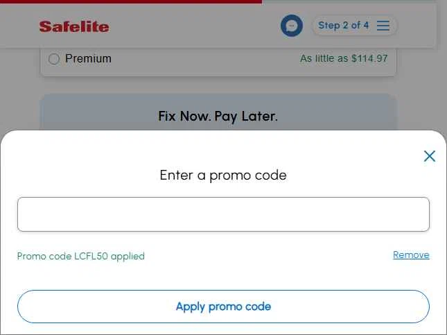 Safelite Promo Codes - $10 Off (4 Verified) Dec 2025