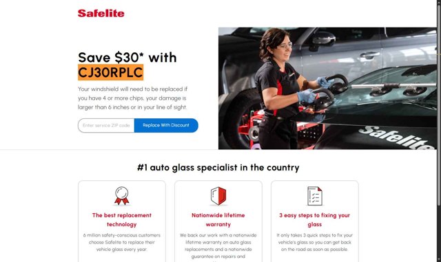 Safelite Discount Codes - 25% Off (9 Verified) Aug 2025