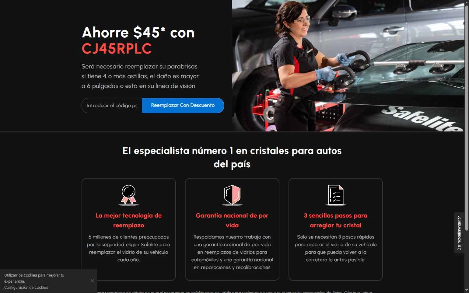 Safelite Promo Codes - $30 Off (3 Verified) Jan 2026