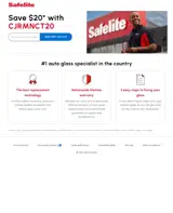 Safelite Promo Codes - $30 Off (6 Verified) Jun 2026