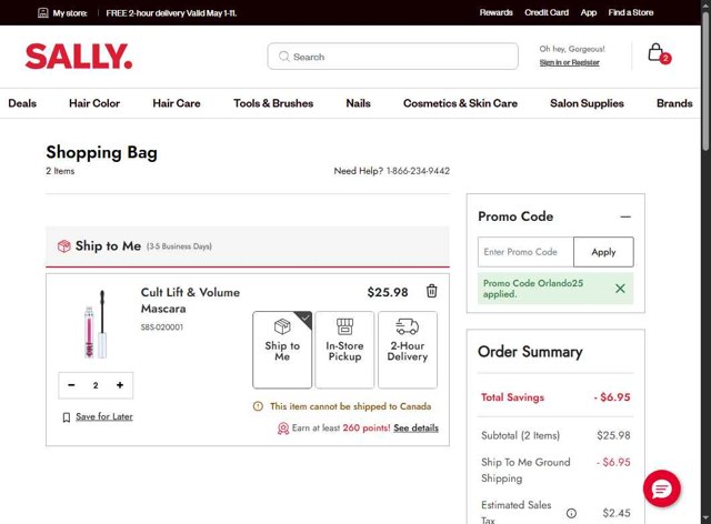Sally Beauty Promo Codes - 25% Off (Verified) May 2025