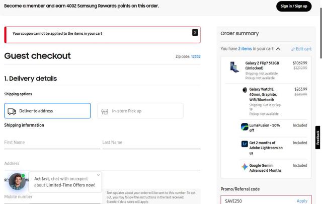 Samsung Discount Codes - 5% Off (1 Verified) Oct 2025