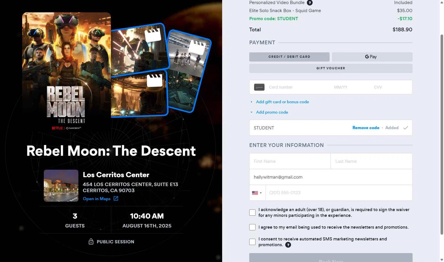 Sandbox VR Promo Codes - 5% Off Coupons Nov 2025