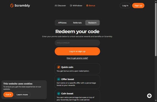 Scrambly Promo Codes (3 Verified) - 20% Off w/Code Jun 2025