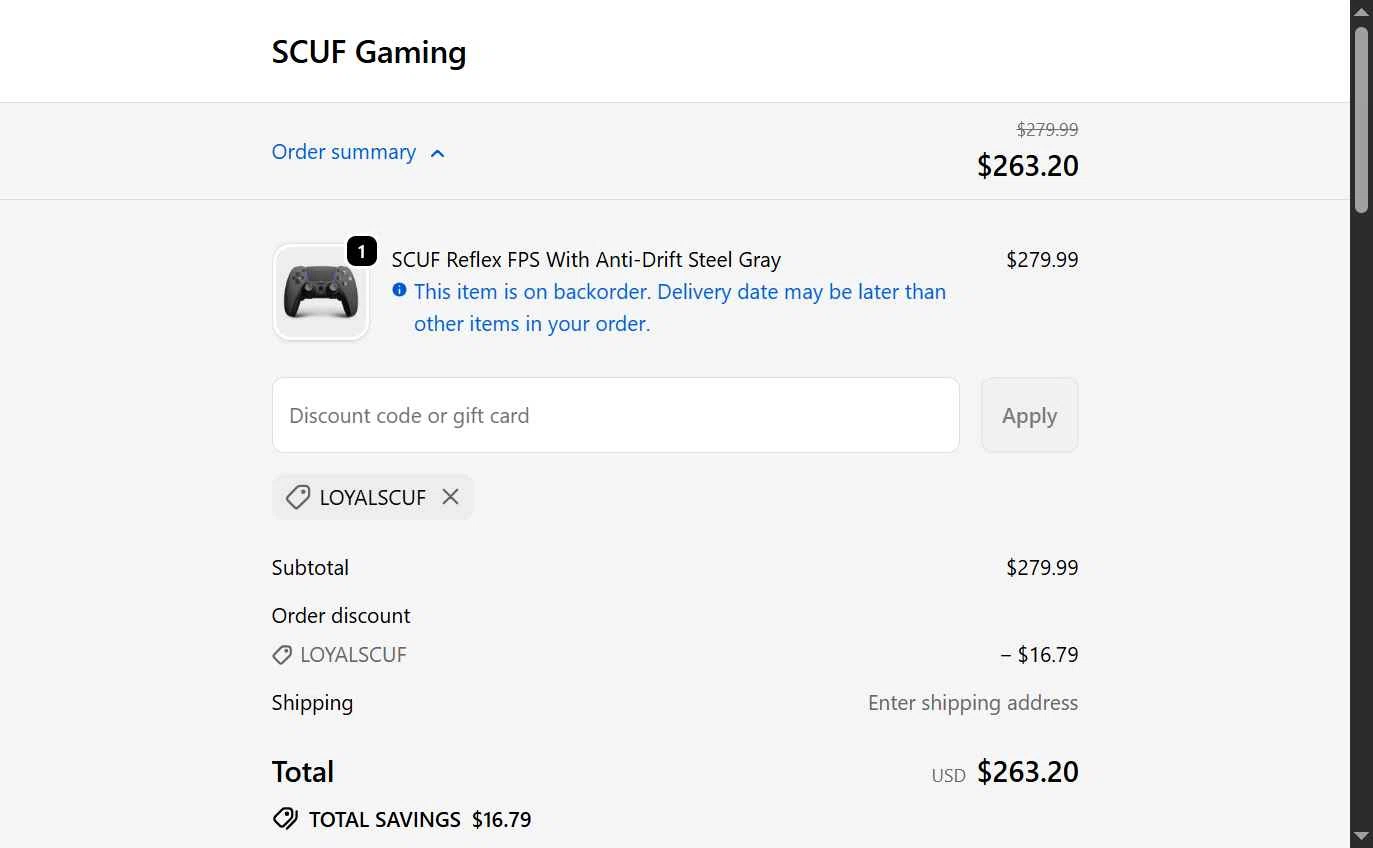 Scuf Gaming Promo Codes - 5% Off (51 Verified) Nov 2025