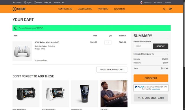 Scuf Gaming Promo Codes (9 Verified) - 15% Off Jul 2025