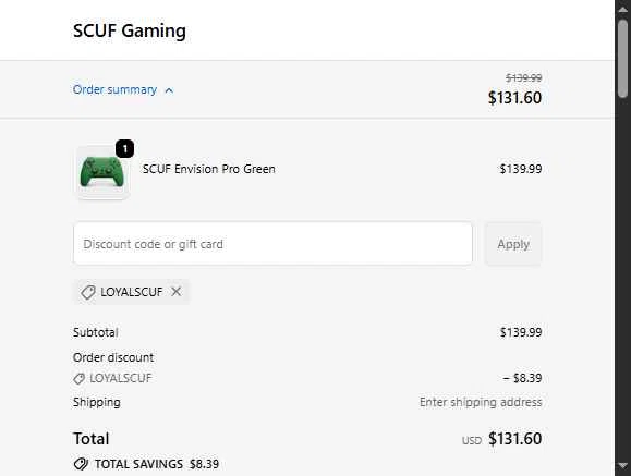 Scuf Gaming Promo Codes - 10% Off (52 Verified) Jan 2026