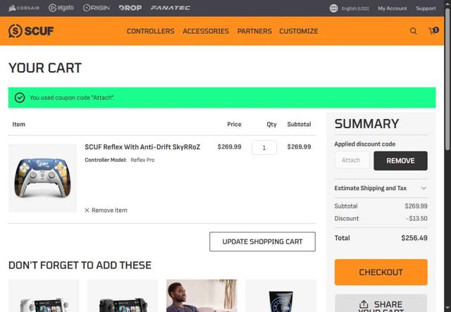 Scuf Gaming Promo Codes (51 Verified) - 15% Off Sep 2025
