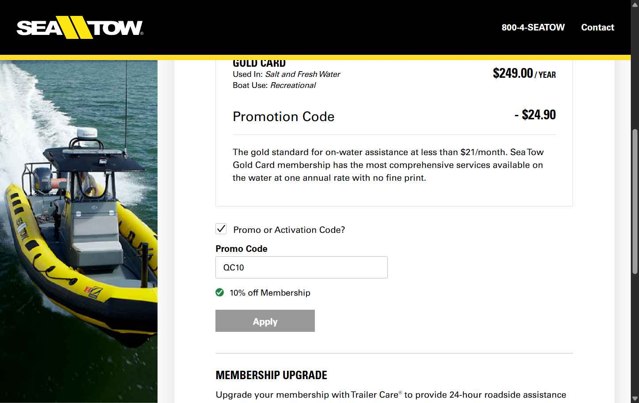 Sea Tow Discount Codes - 10% Off (5 Verified) Jul 2025