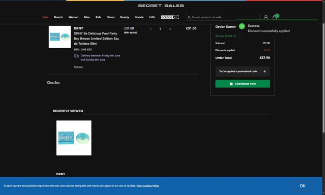 Secret Sales Promo Codes - 10% Off (Verified) Jun 2025