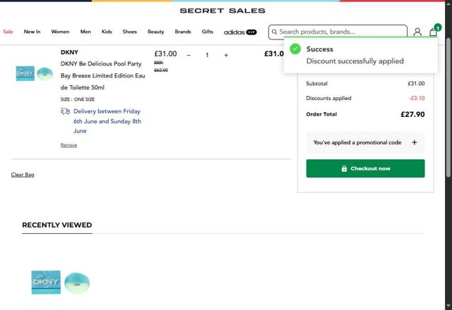 Secret Sales Promo Codes - 10% Off (Verified) Jun 2025