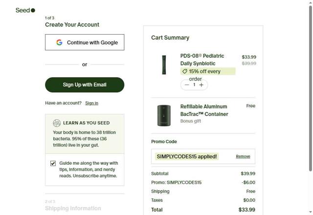Seed Discount Codes - w/Code (1 Verified) Oct 2025