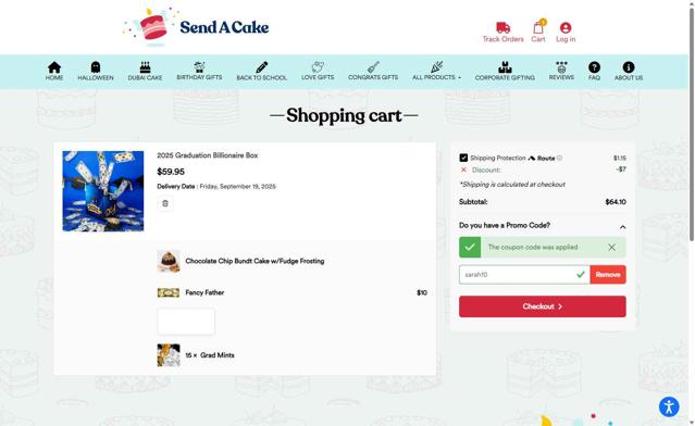 Send A Cake Promo Codes (20 Verified) - 10% Off Sep 2025