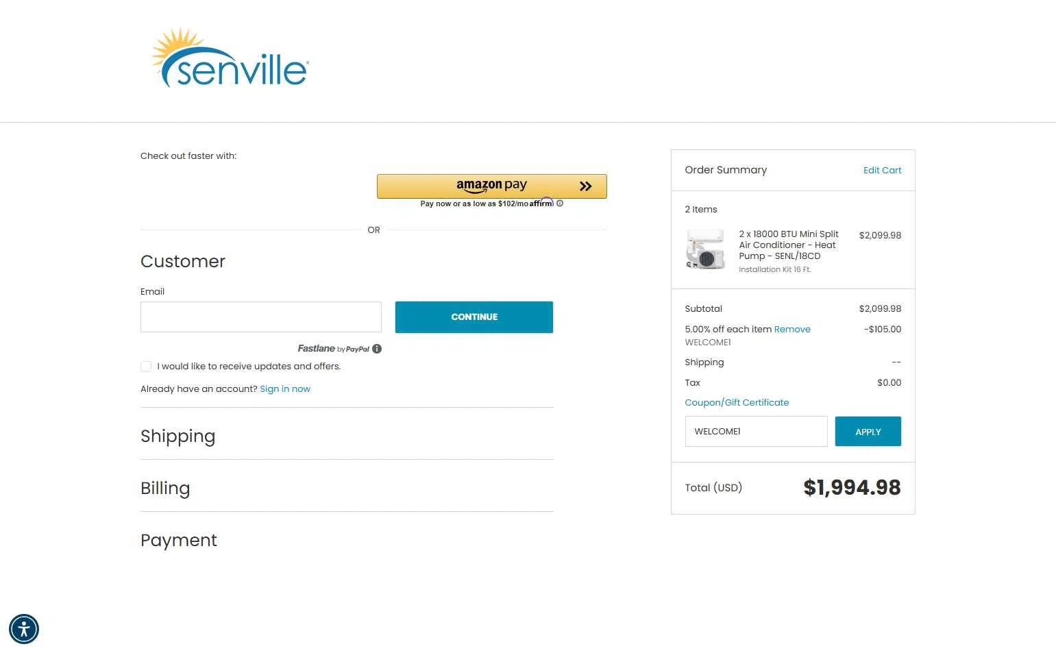 Senville Promo Codes - $75 Off (81 Verified) Dec 2025