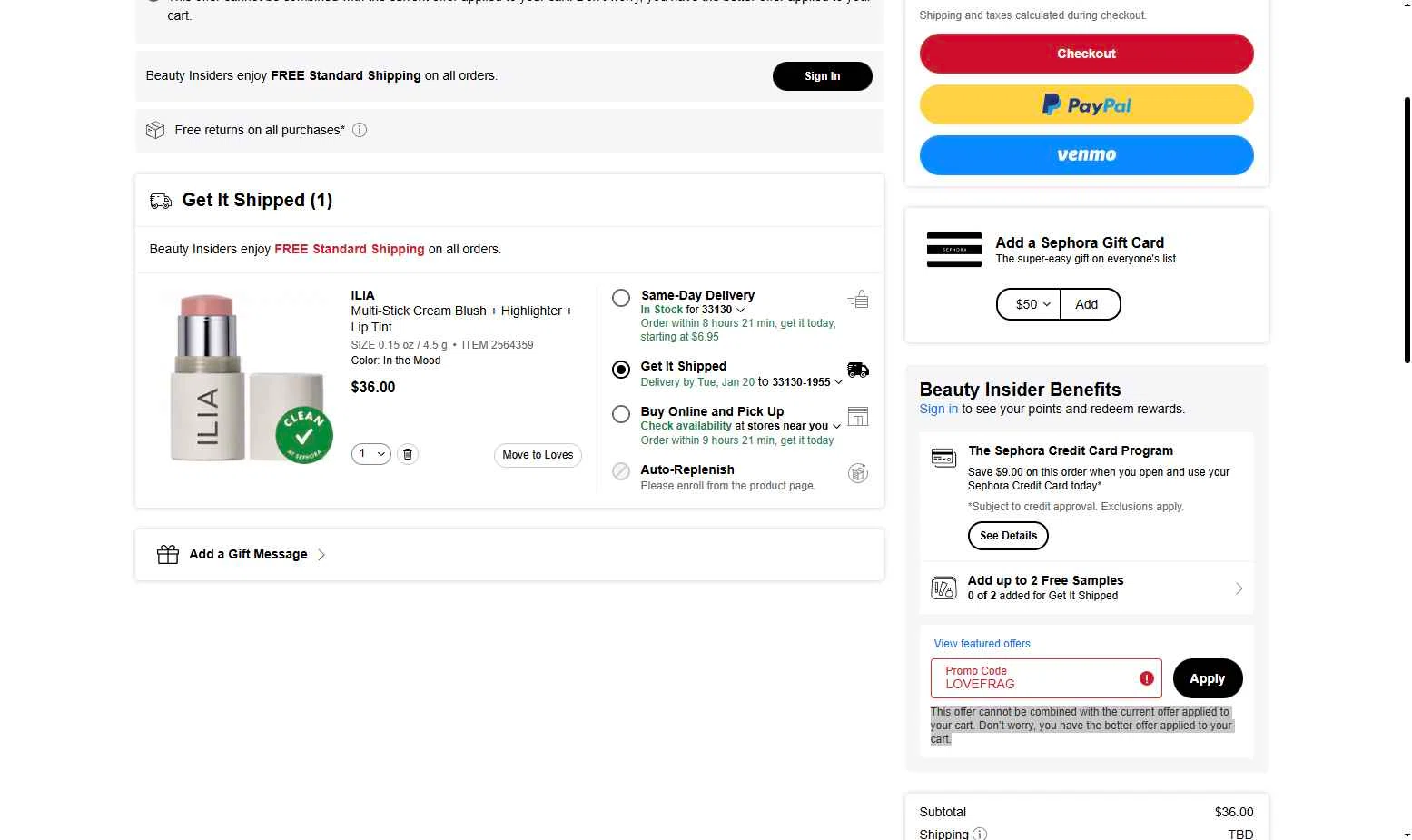 Sephora Promo Codes - 10% Off (8 Verified) Jan 2026