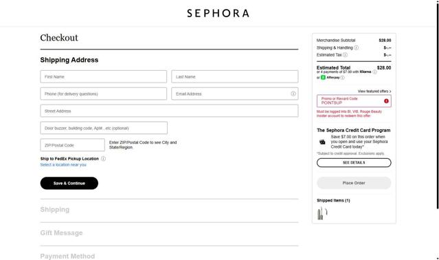 Sephora Discount Codes - w/Code (4 Verified) Oct 2025