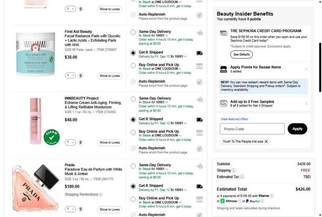 Sephora Discount Codes - 20% Off (13 Verified) Sep 2025