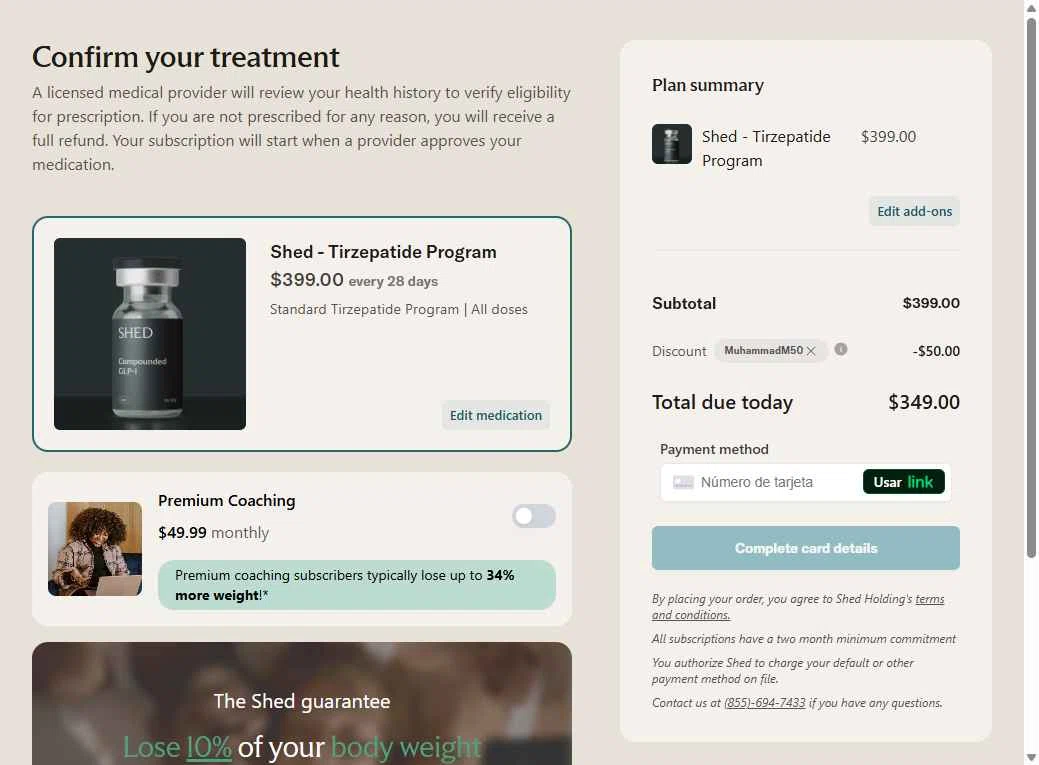 Shed Promo Codes - $50 Off (6 Verified) Jan 2026