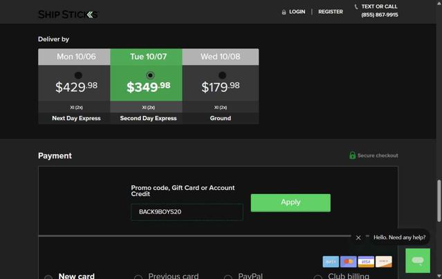 Ship Sticks Promo Codes (16 Verified) - 20% Off Oct 2025