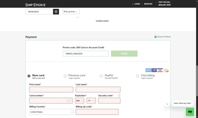 Ship Sticks Promo Codes (4 Verified) - 20% Off Jun 2025