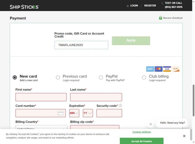 Ship Sticks Promo Codes (4 Verified) - 20% Off Jun 2025