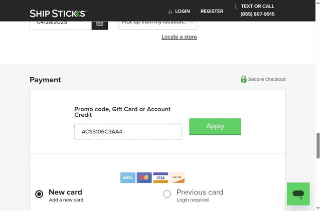 Ship Sticks Promo Codes (3 Verified) - 20% Off May 2025