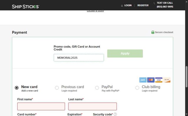 Ship Sticks Promo Codes (3 Verified) - 20% Off Jul 2025