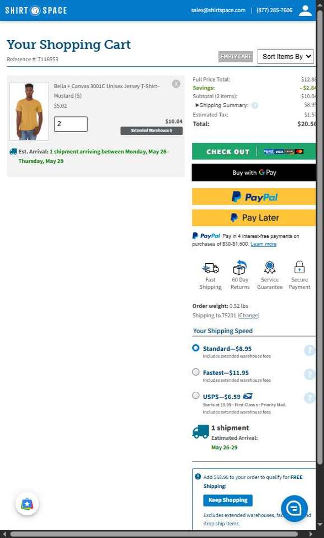 ShirtSpace.com Promo Codes - 40% Off Jul 2025