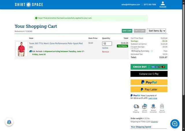 ShirtSpace.com Promo Codes - 40% Off Aug 2025