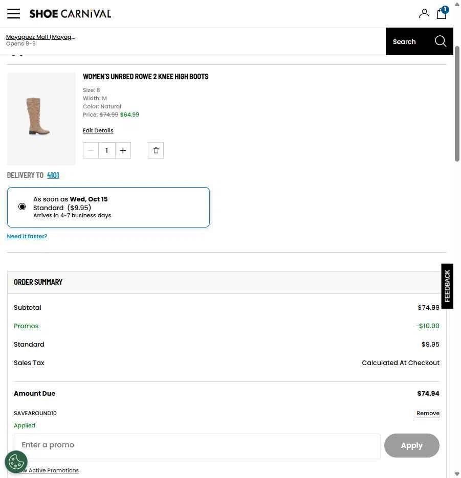 Shoe Carnival Promo Codes - 50% Off (Verified) Oct 2025