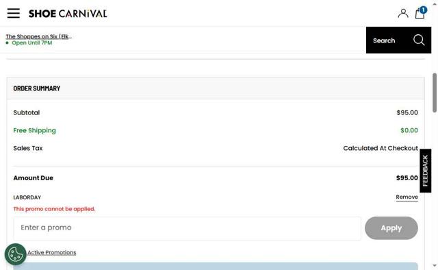 Shoe Carnival Promo Codes - $10 Off (Verified) Sep 2025