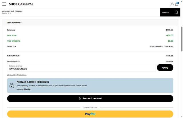 Shoe Carnival Promo Codes - $10 Off (Verified) Sep 2025