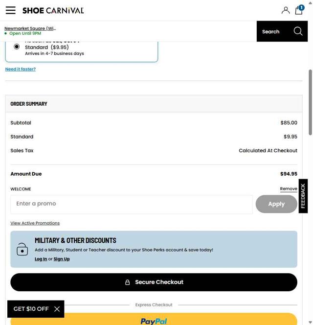 Shoe Carnival Promo Codes - 50% Off (Verified) Oct 2025