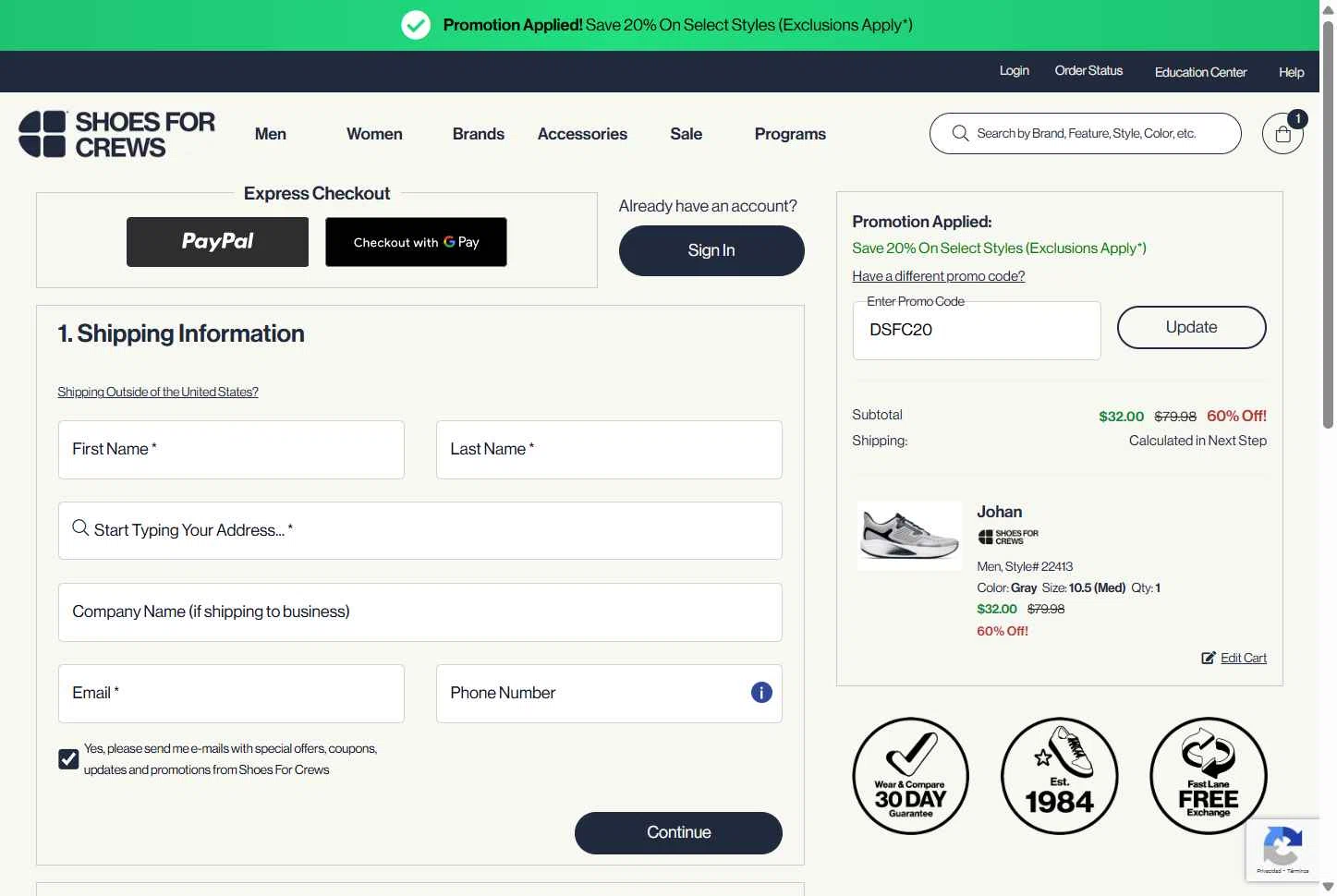 Shoes for Crews Promo Code - 30% Off (Verified) Dec 2025