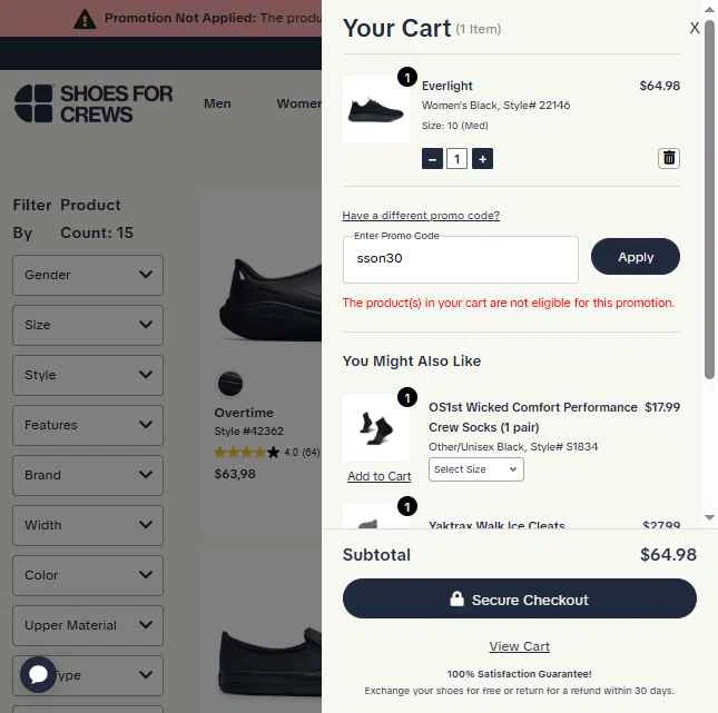 Shoes for Crews Promo Code - 25% Off (Verified) Jan 2026