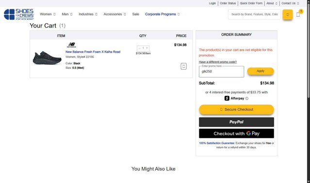 Shoes for Crews Promo Codes - 25% Off Jul 2025