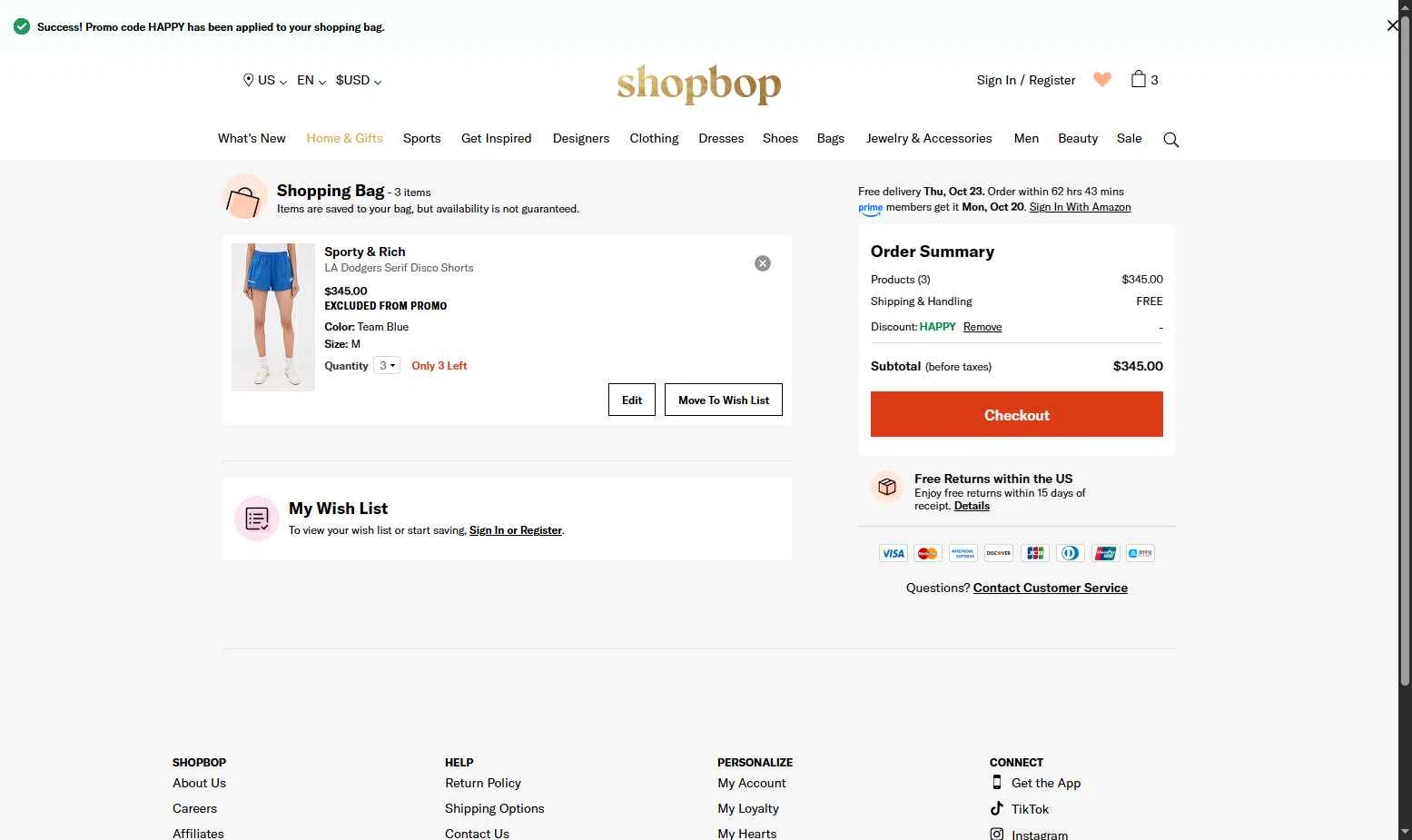 Shopbop Promo Codes - 60% Off (3 Verified) Nov 2025