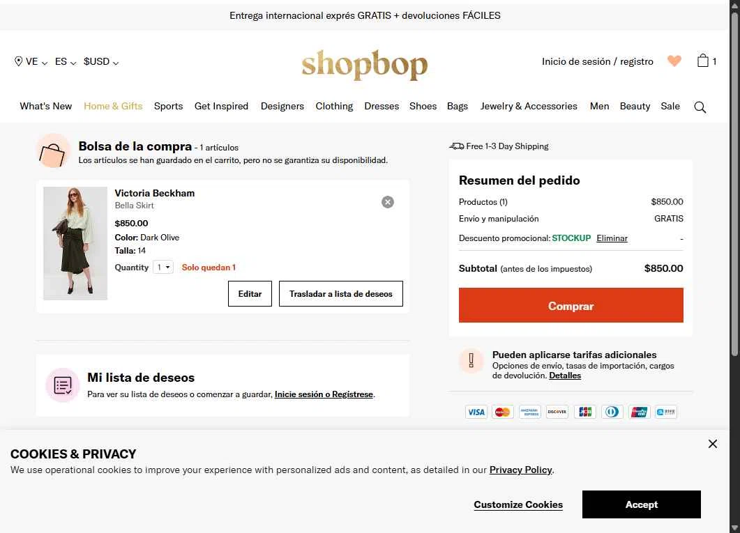 Shopbop Promo Codes - 60% Off (3 Verified) Nov 2025