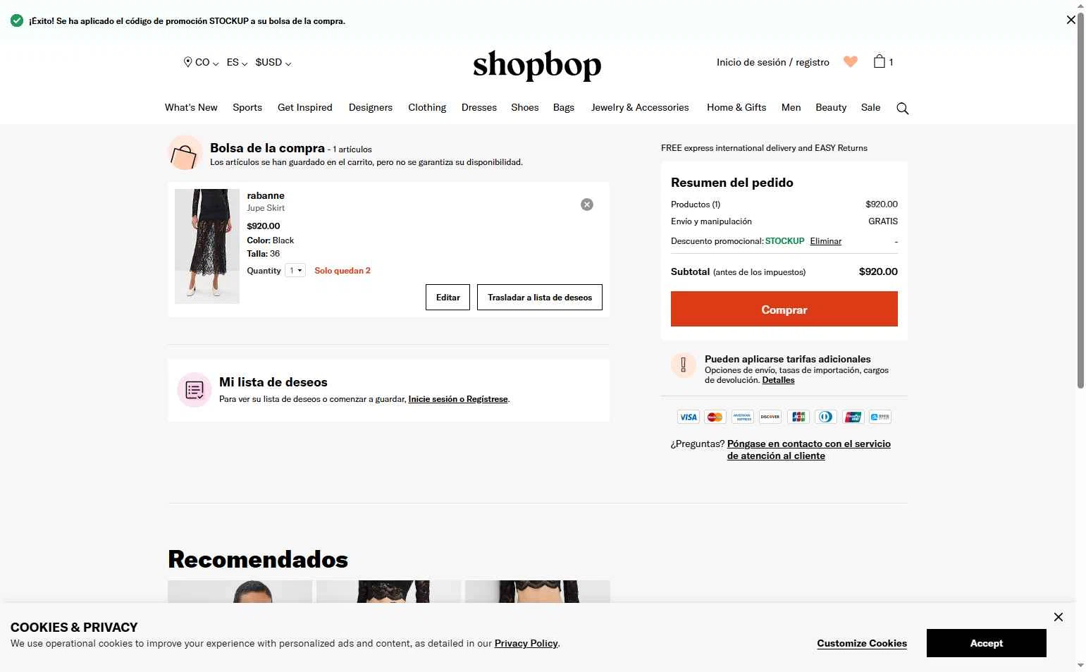 Shopbop Promo Codes - 60% Off (3 Verified) Nov 2025
