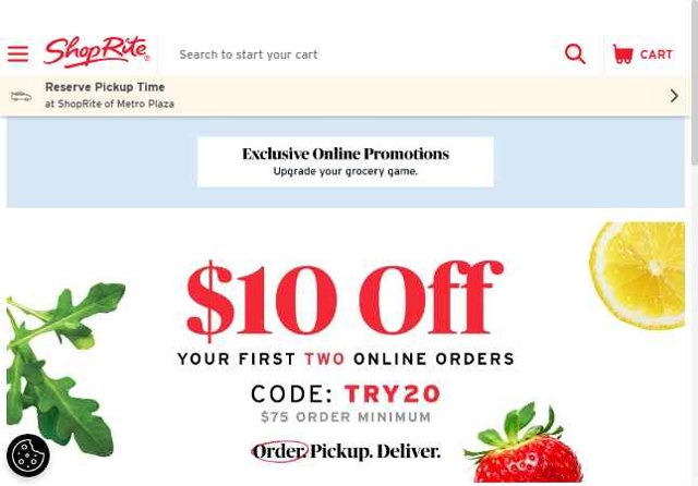 ShopRite Promo Codes (1 Verified) - $15 Off w/Code Aug 2025