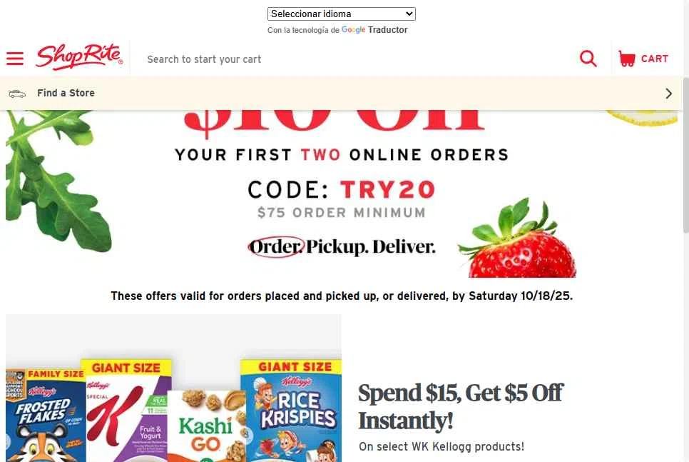 ShopRite Promo Codes - $10 Off (2 Verified) Nov 2025