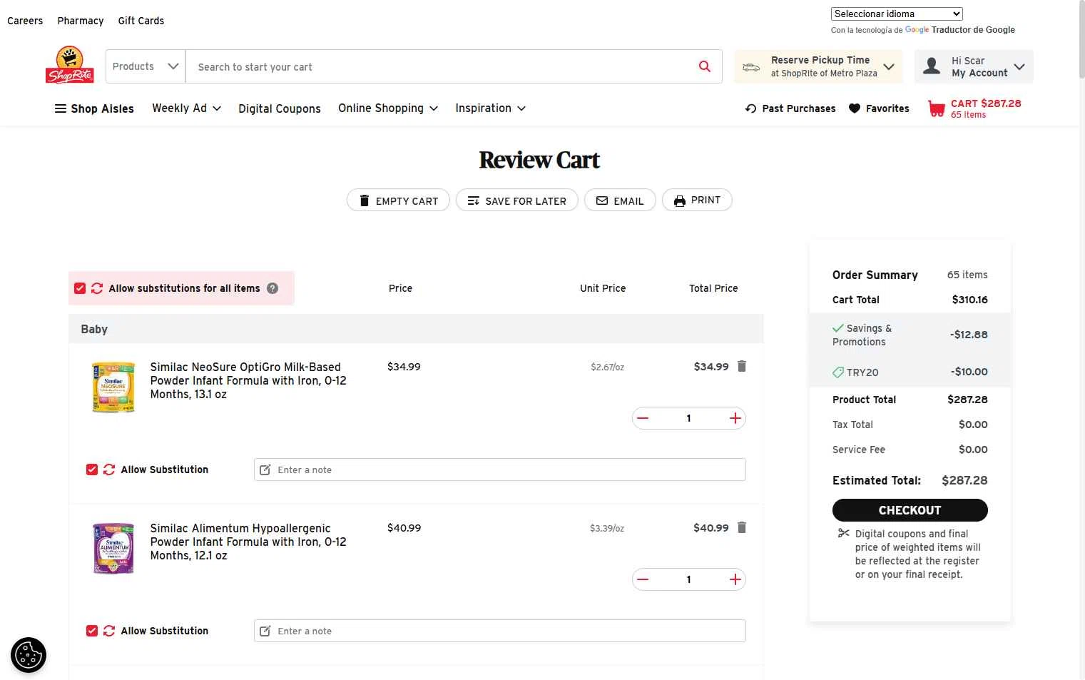 ShopRite Promo Codes (1 Verified) - $10 Off w/Code Nov 2025