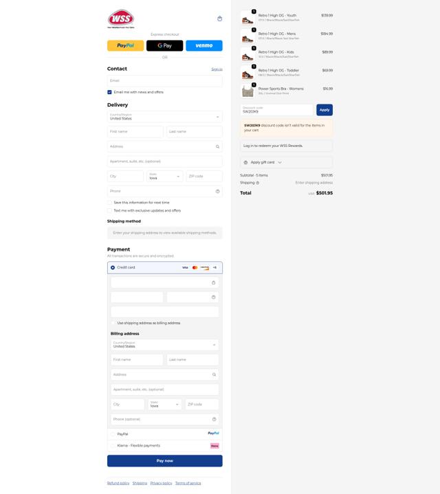 WSS Discount Codes - $25 Off (7 Verified) Sep 2025