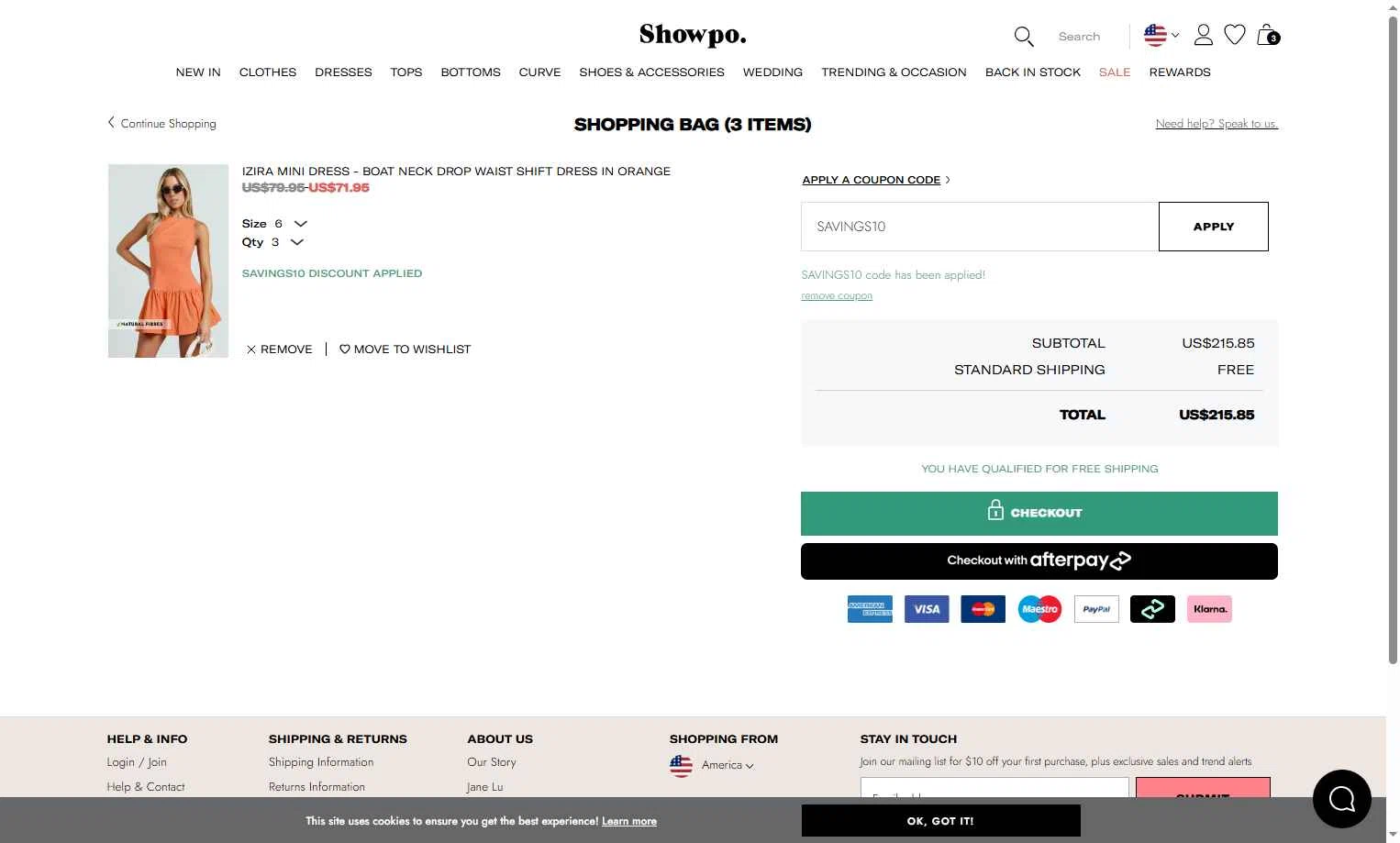 Showpo Promo Codes - 30% Off (1 Verified) Jan 2026