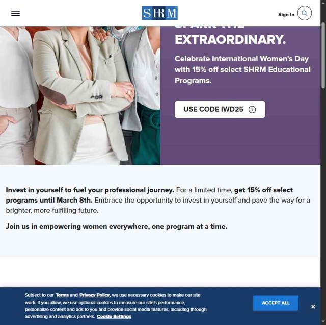 SHRM Discount Codes - 20% Off (2 Verified) Jun 2025