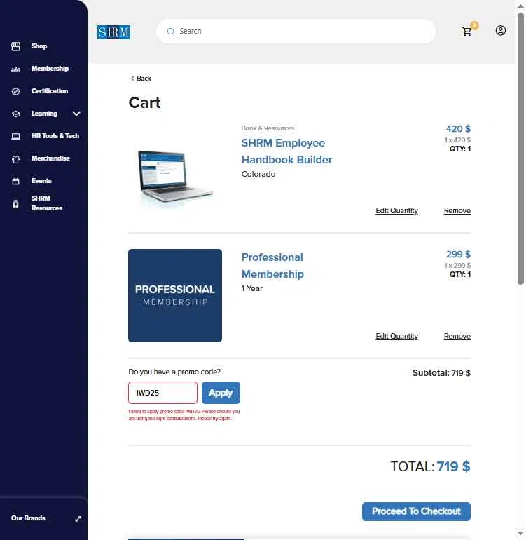 SHRM Promo Codes - 15% Off (4 Verified) Dec 2025