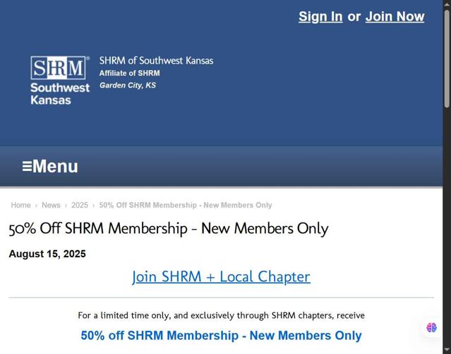SHRM Discount Codes - 15% Off (3 Verified) Oct 2025