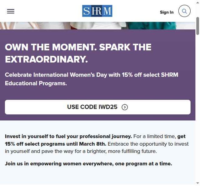 SHRM Discount Codes - 20% Off (2 Verified) Jun 2025